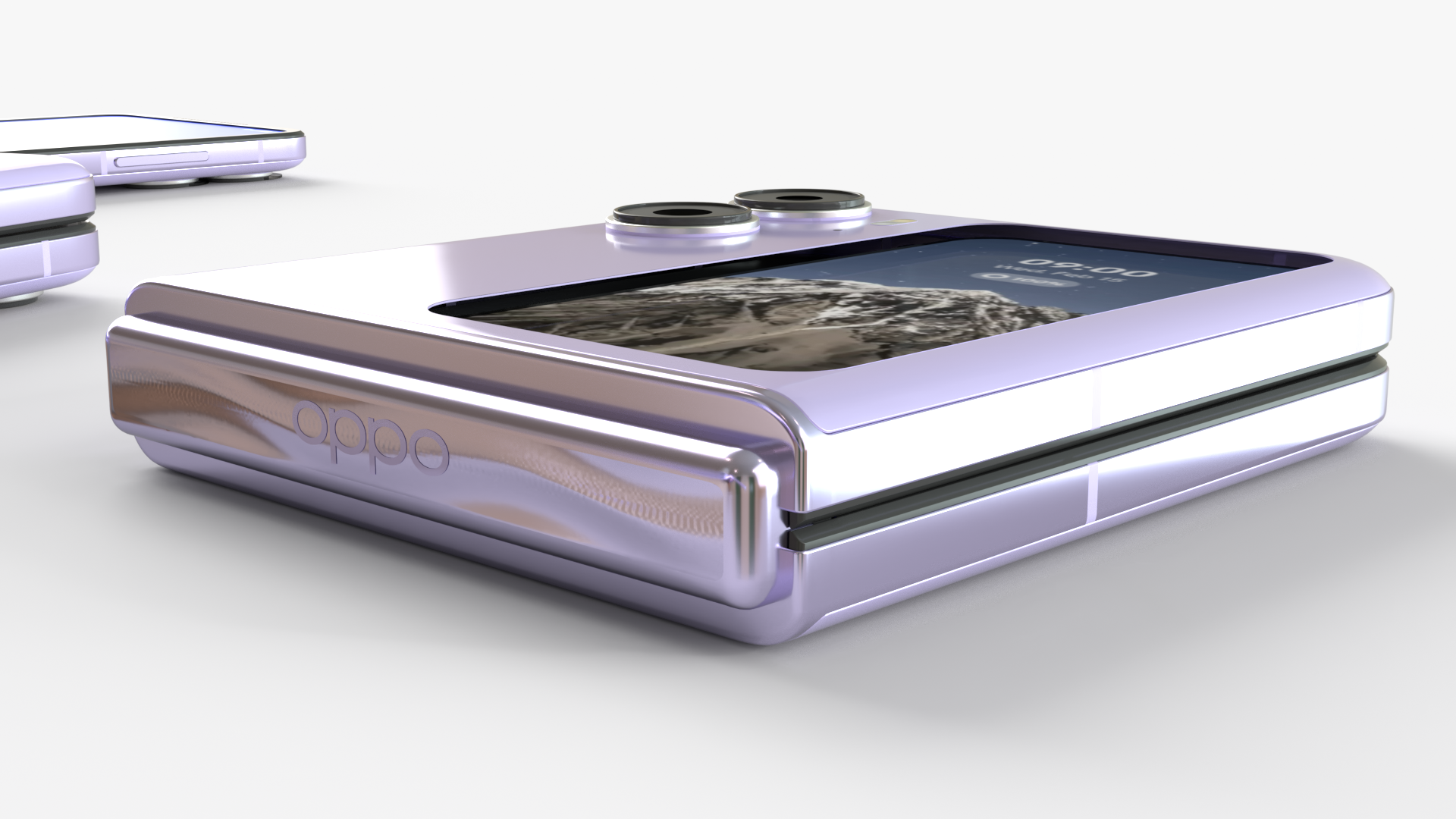 OPPO Find N2 Flip 2023 all colors - Buy Royalty Free 3D model by dika3d ...